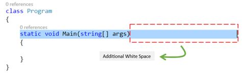 Delete Horizontal White Spaces From Your Code In Visual Studio Daily