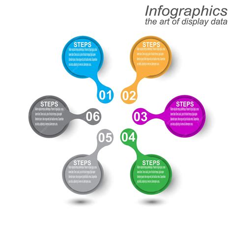 Инфографический шаблон для современной визуализации данных ранжирования и статистики Премиум