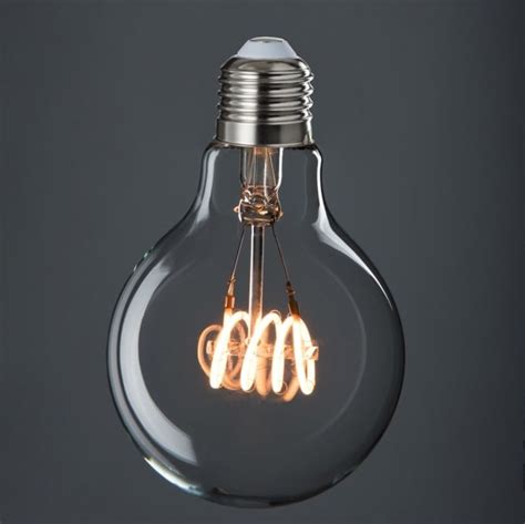 Transparent LED Quad Loop Bulb Collective Home Store