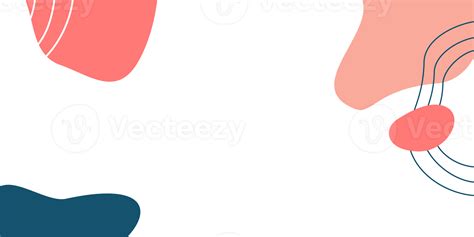 Abstract Shape Frame Illustration In Trendy Design Style 15724183 Png