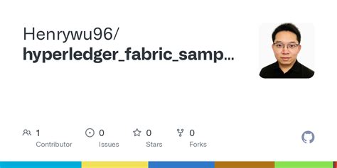 GitHub Henrywu Hyperledger Fabric Sample