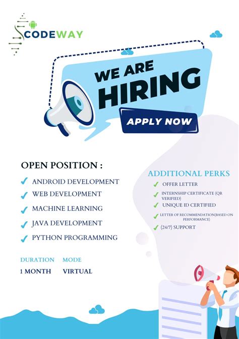 Codeway Solutions On Linkedin 🚀 Winter Internship Program 🚀