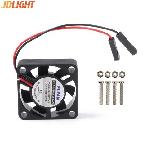 Raspberry Pi Fan Adjustable 3 3V 5V Seperated Connectors Brushless Cooling Fan For Raspberry Pi