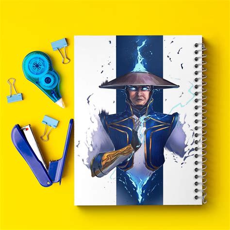 قیمت و خرید دفتر نقاشی 50 برگ خندالو مدل بازی مورتال کمبت Mortal Kombat