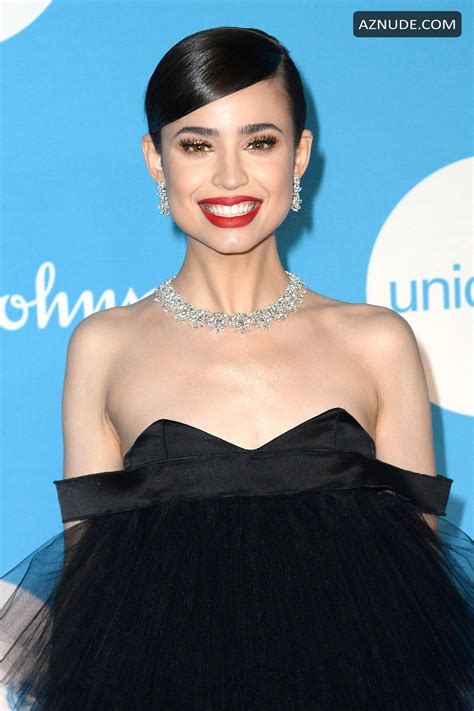 Sofia Carson Sexy At The Th Annual Unicef Snowflake Ball At Cipriani Wall Street In New York