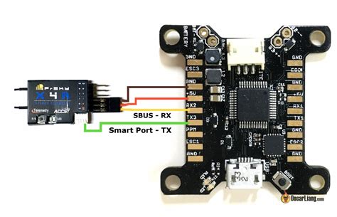 How To Setup Sbus Smartport Telemetry Oscar Liang