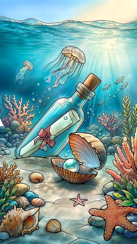 7 Ocean Ideas Under The Sea Drawings Ocean Drawing Sea Drawing