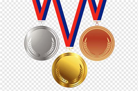 동계 올림픽 동메달 은메달 금메달 메달 리본 메달 금 Png Pngwing