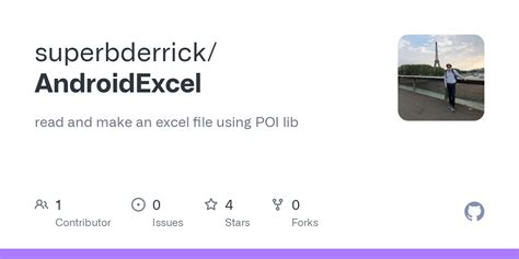 Github Superbderrickandroidexcel Read And Make An Excel File Using