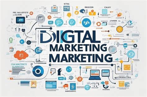 Digital Marketing Glossary Premium Ai Generated Image