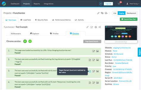 Test Automation With Functionize