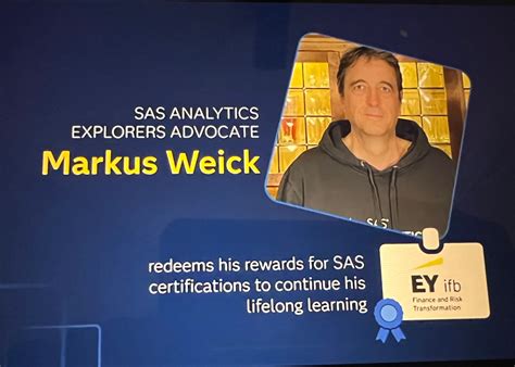 1st place winner 2023 customer awards ey ifb sas analytics explor sas support communities
