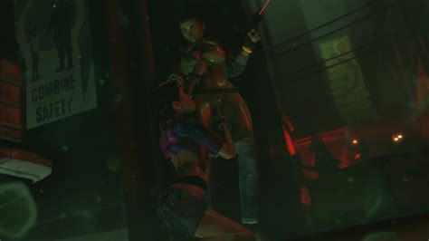 Rule 34 2020 3d Alleyway Alyx Vance Background Belt Big Breasts Citizen Combine Combine