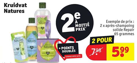 Promo Kruidvat Natures Chez Kruidvat Icatalogue Fr