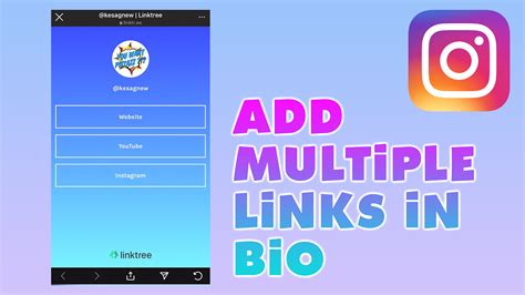 add multiple links to your instagram bio for free linktree
