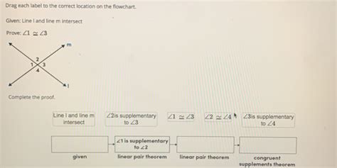 solved drag each label to the correct location on the flowchart given