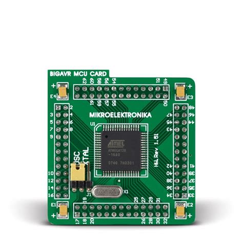 Avr Mcu Cards 64 100 Pin Microcontroller Cards Mikroelektronika