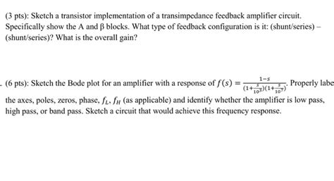 Solved Sketch A Transistor Implementation Of A Chegg Com