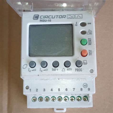 RelÉ Diferencial ElectrÓnico Circutor Rgu 10 Spare Parts Iverwind