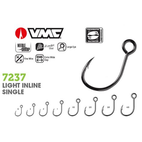 Vmc Light Inline Single Hook