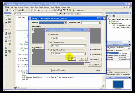 Osisoft Using Pi Properties In A Module Relative Ace Calculation V218 Youtube