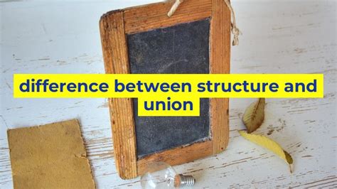 Difference Between Structure And Union Sinaumedia