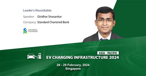 Charging Infrastructure On Linkedin Meet Giridhar Sivasankar From