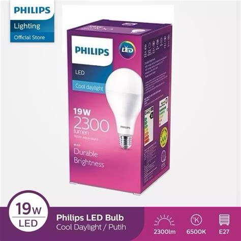 Jual Lampu Bohlam Led Philips Watt V E Hemat Energi Bohlam Lampu LED Cahaya Putih