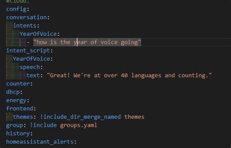 Conversation Integration Not Working Voice Assistant Home Assistant