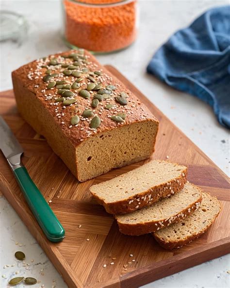 Easiest Red Lentil Bread Quick And Nourishing Gluten Free Loaf
