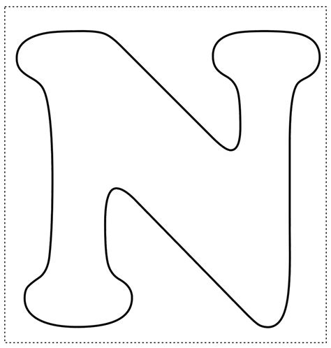 Moldes Da Letra N Para Imprimir Alfabeto Completo Para Imprimir Hot Sex Picture