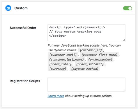 Woocommerce Conversion Tracking At Wp Plugin