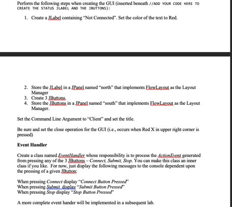 Solved Can Someone Help Me With This Java Gui Here Is Chegg Com