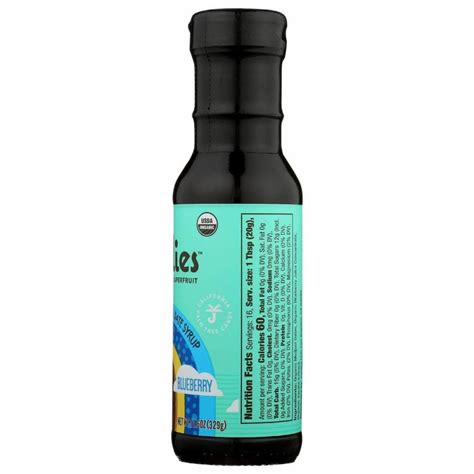 Joolies Date Syrup Blueberry Org 11 6 Oz Case Of 2 Shelhealth
