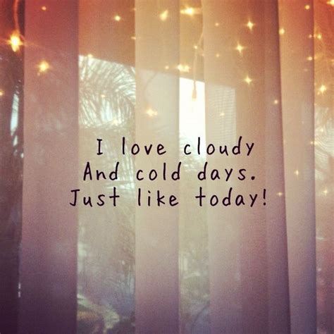 Cloudy Rainy Day Quotes