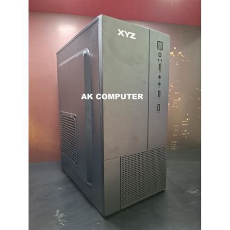 Jual [casing Pc Casing Computer Standar Termurah] Xyz Rush Include Psu 380w Black Kota