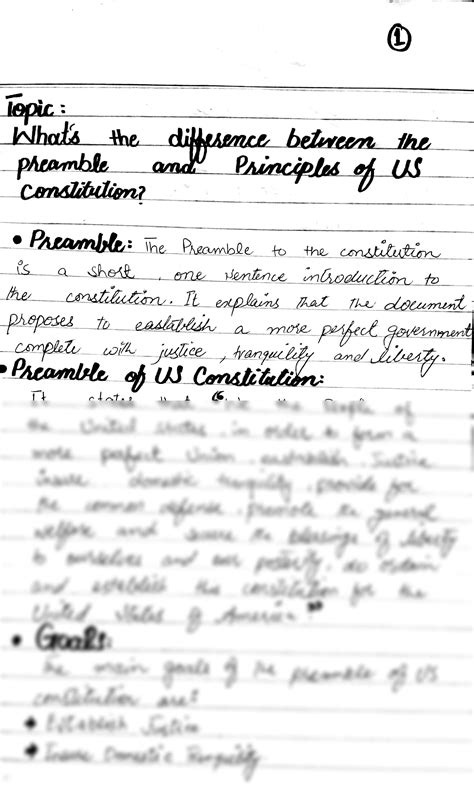 Solution What S The Difference Between Preamble And Principles Of Us