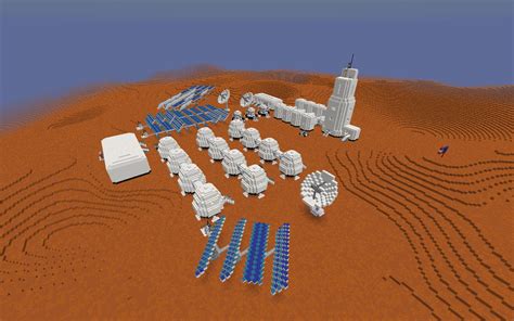 Mars Base Minecraft Map