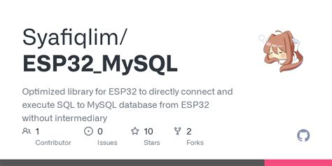 GitHub Syafiqlim ESP MySQL Optimized Library For ESP To Directly Connect And Execute SQL