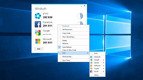 Winauth Für Windows Open Source Tool Für Die Two Factor Authentication