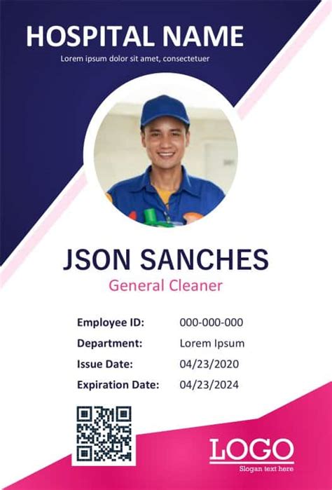Free Printable Id Card Template [create Yours Now] Pdf Word