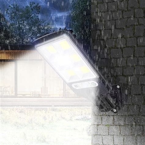 Lampa Solarna Led Ogrodowa Z Czujnikiem Ruchu I Zmierzchu 200w Led180 • Cena Opinie • Uliczne