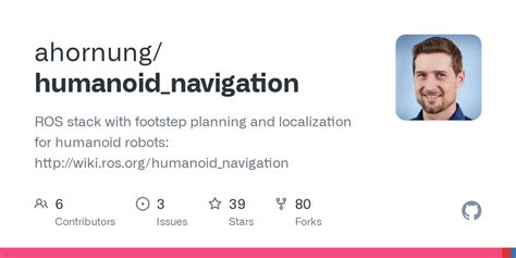 Github Ahornung Humanoid Navigation Ros Stack With Footstep Planning And Localization For