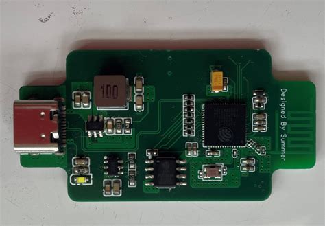 ESP32 S3 蛇形天线V1 1最小板 立创开源硬件平台