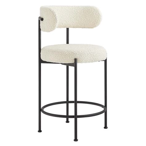 Max Boucle Counter Stool Set Of 2