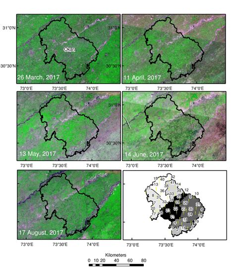 Landsat 8 Multi Temporal Satellite Seasonal Data And Ground Survey Download Scientific Diagram
