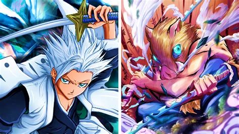 HITSUGAYA VS INOSUKE GAME JUMP FORCE MUGEN V7 PC Full 578