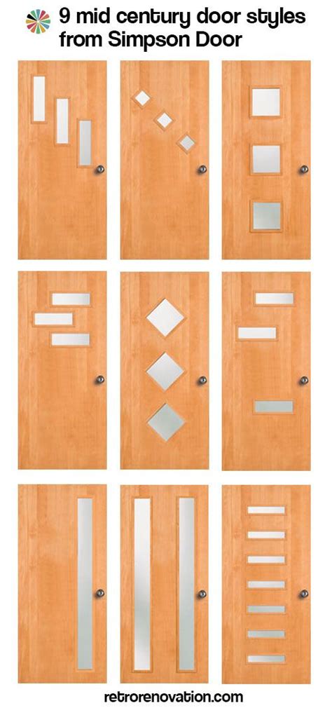 9 Mid Century Modern Exterior Door Styles By Simpson Doors