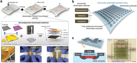 Intrinsically Stretchable Interfaces By All‐component Stretchable