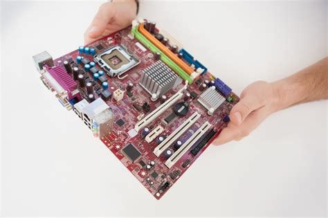 Premium Photo Computer Engineer Working On Broken Cpu